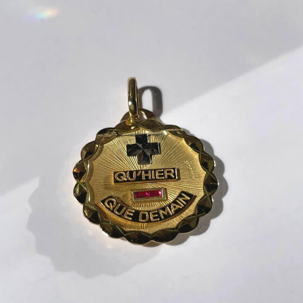 Médaille d'amour AUGIS "Rosemonde" | ÓNÍSÌ PARIS