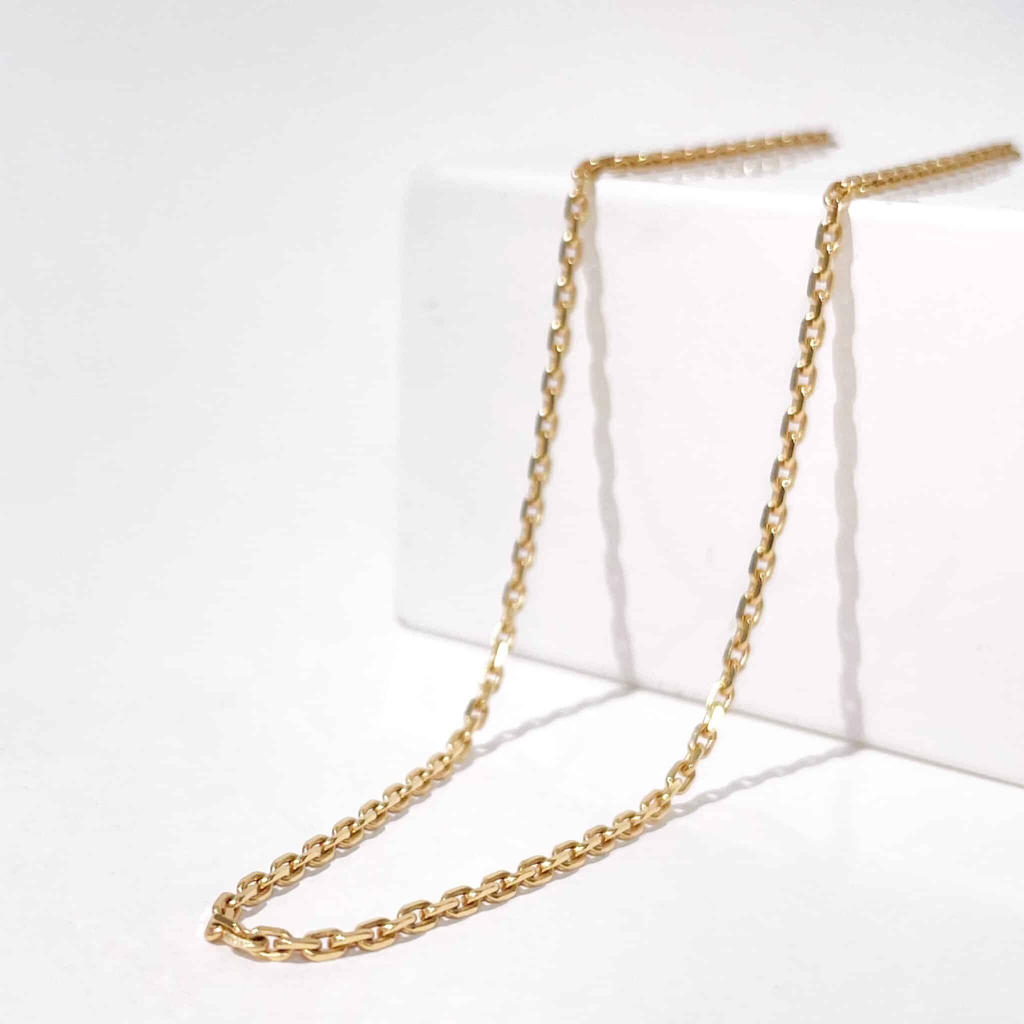 Vintage 18k gold chain 50 cm | ÓNÍSÌ PARIS