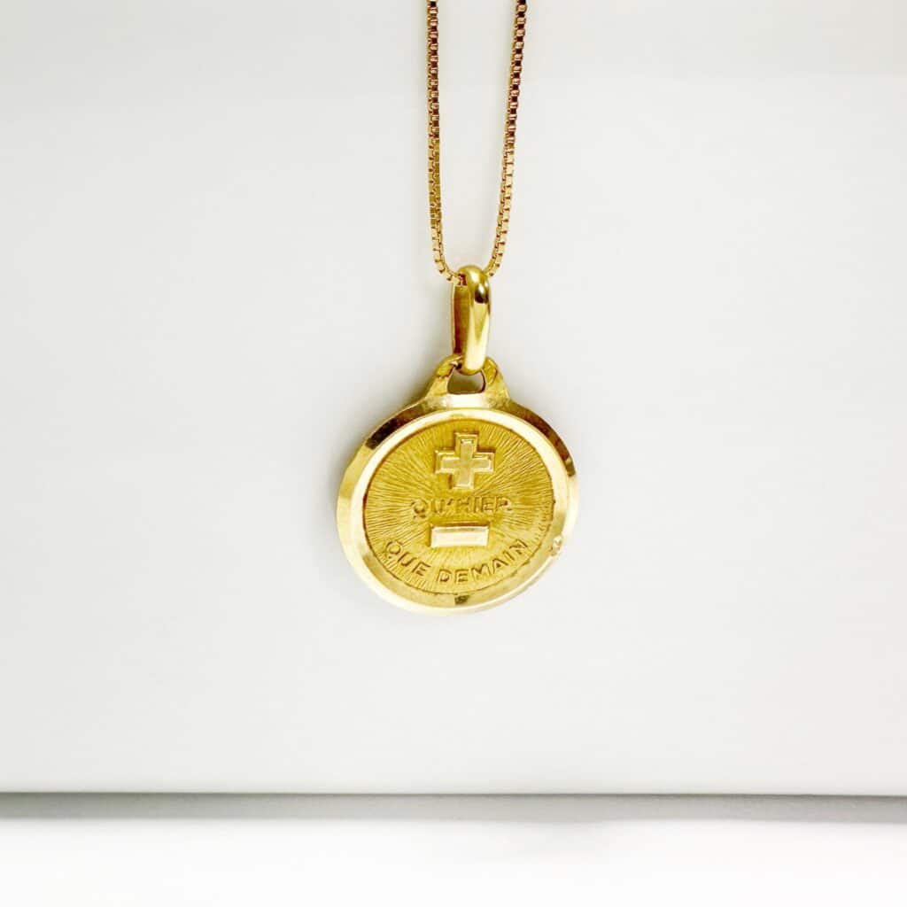 Médaille d'amour or Augis "Rosie" | ÓNÍSÌ PARIS