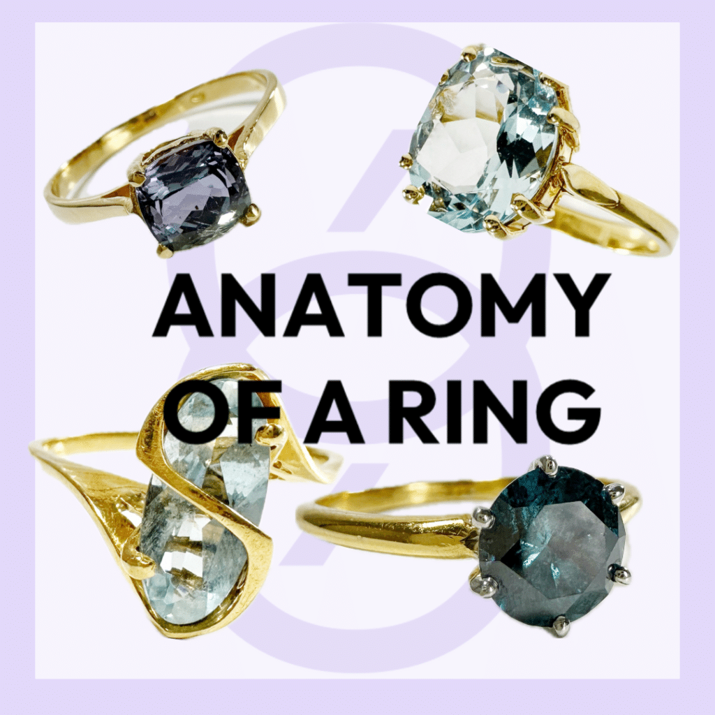 WHAT IS THE ANATOMY OF RING ? A Guide to Vintage ring design | ÓNÍSÌ PARIS
