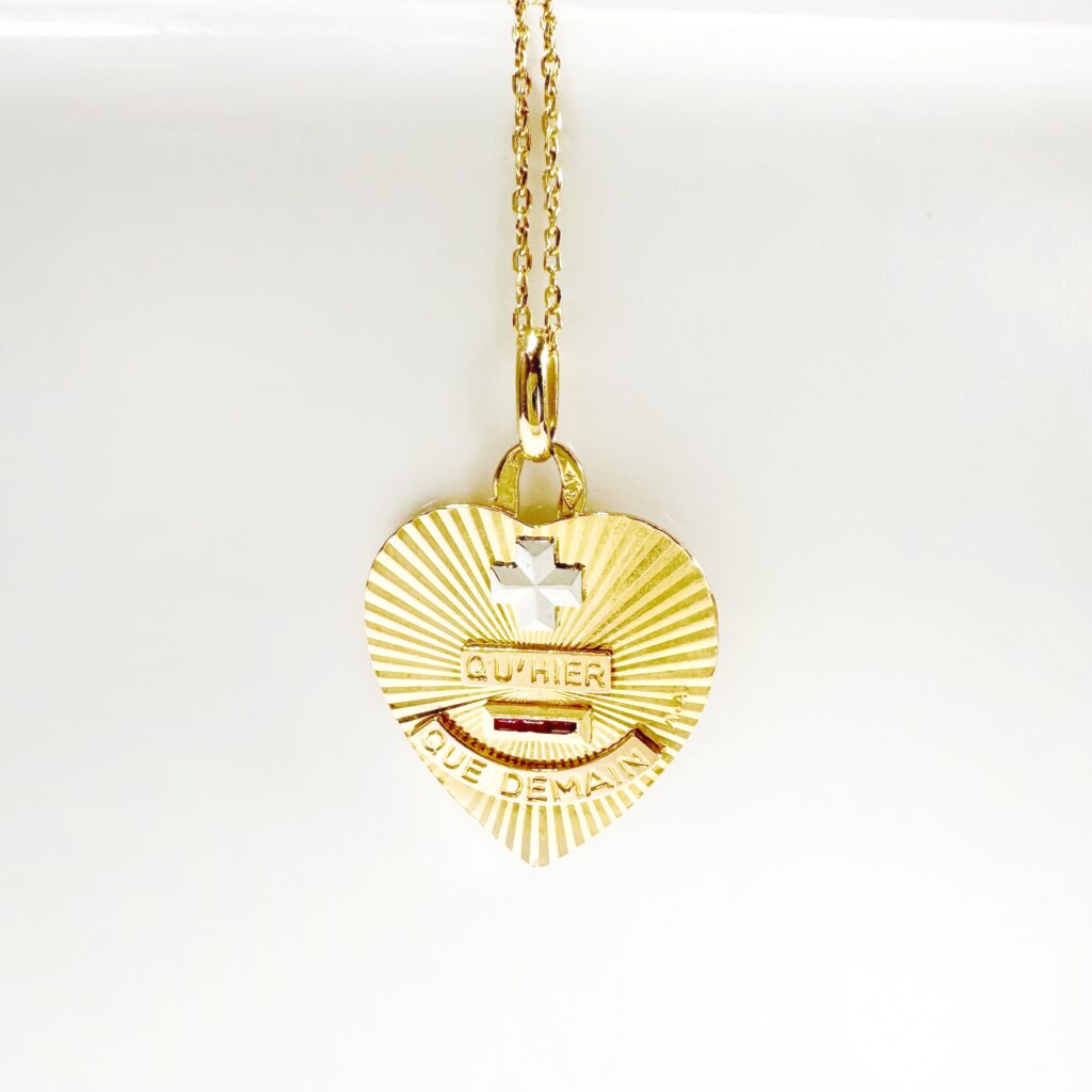 Augis Heart Love Medal "Rosa" | ÓNÍSÌ PARIS