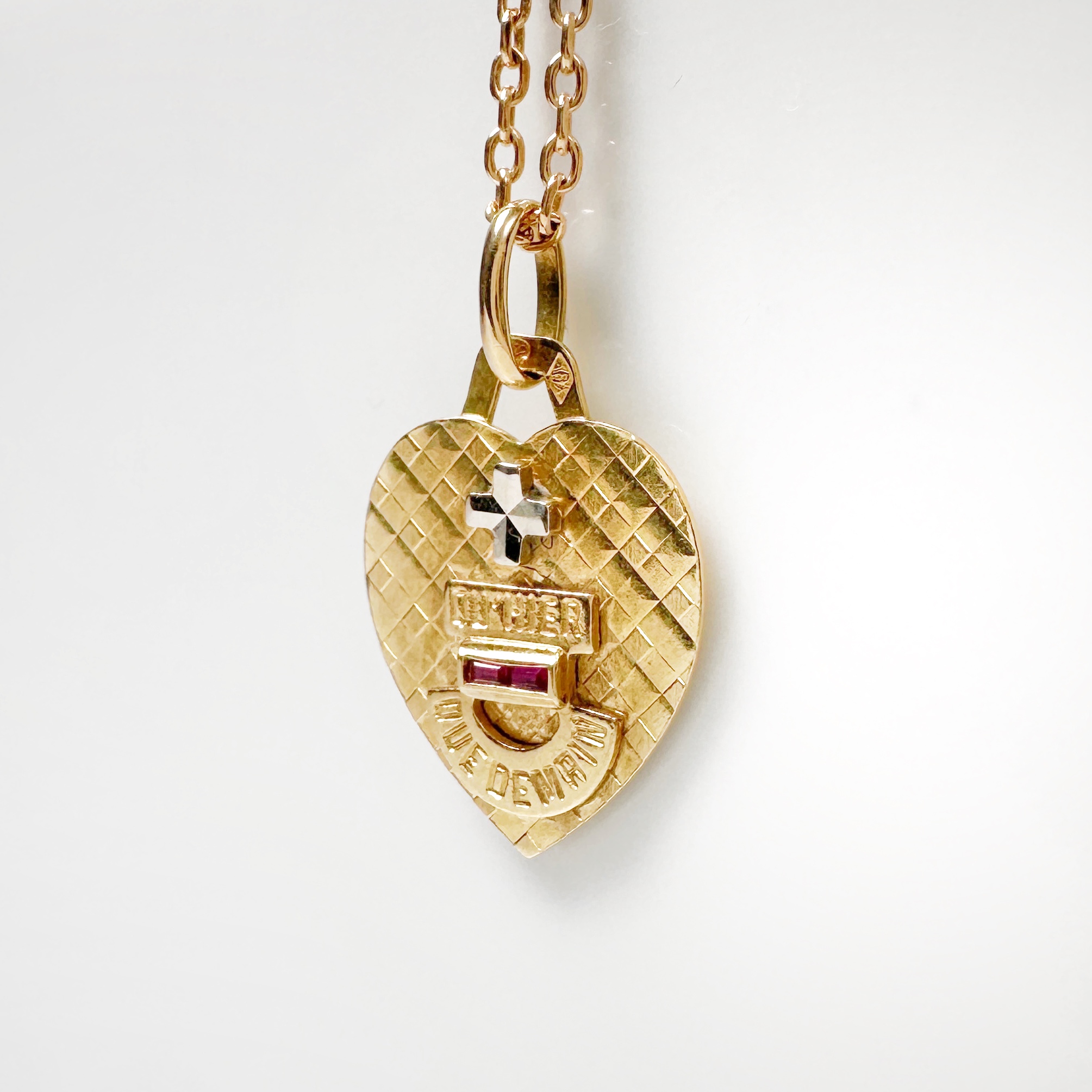 Augis Heart Love Medal "Rosie" | ÓNÍSÌ PARIS